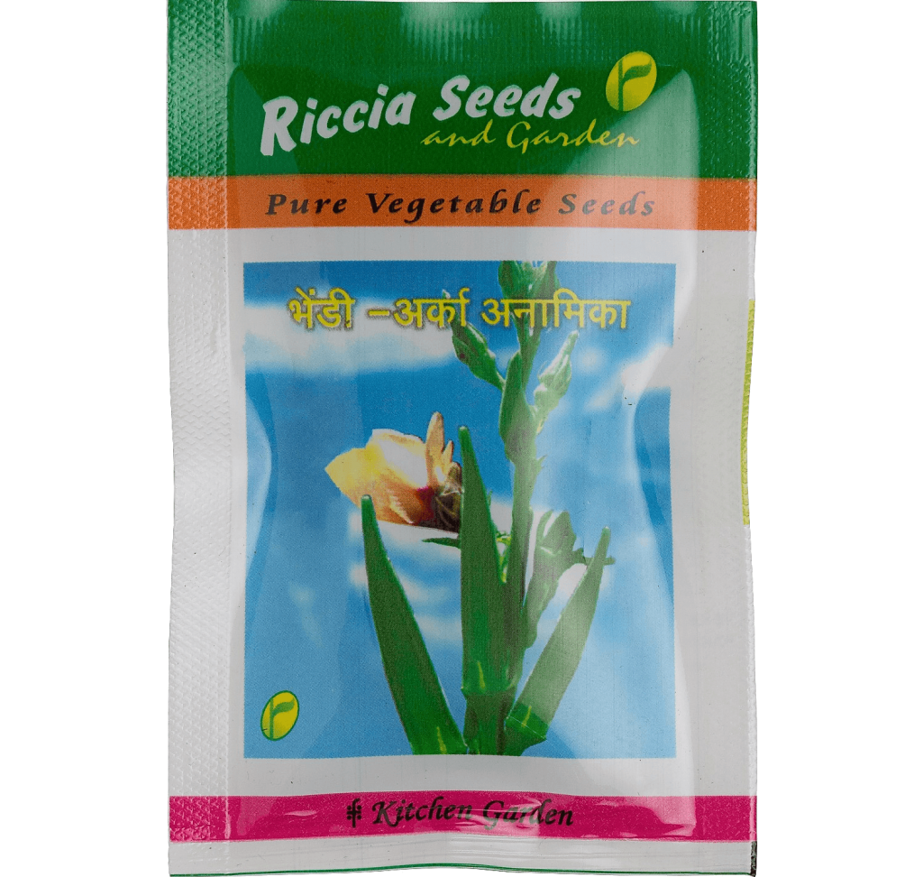 Okra (Bhendi/Lady Finger) – Arka Anamika Seeds - Riccia Seeds and Garden